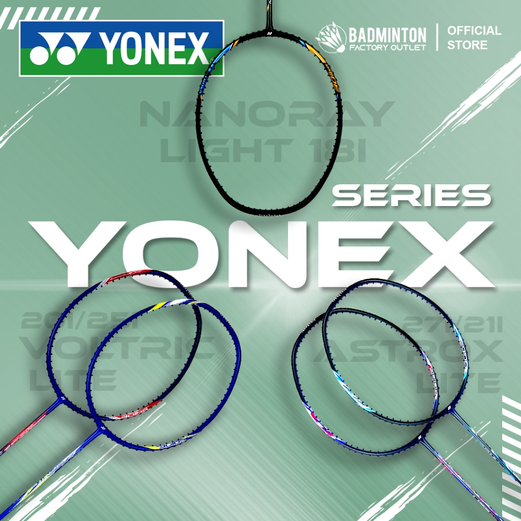 YONEX Nanoray Light 18i / Astrox Lite 21i/27i/37i/43i/45i | Voltric ...