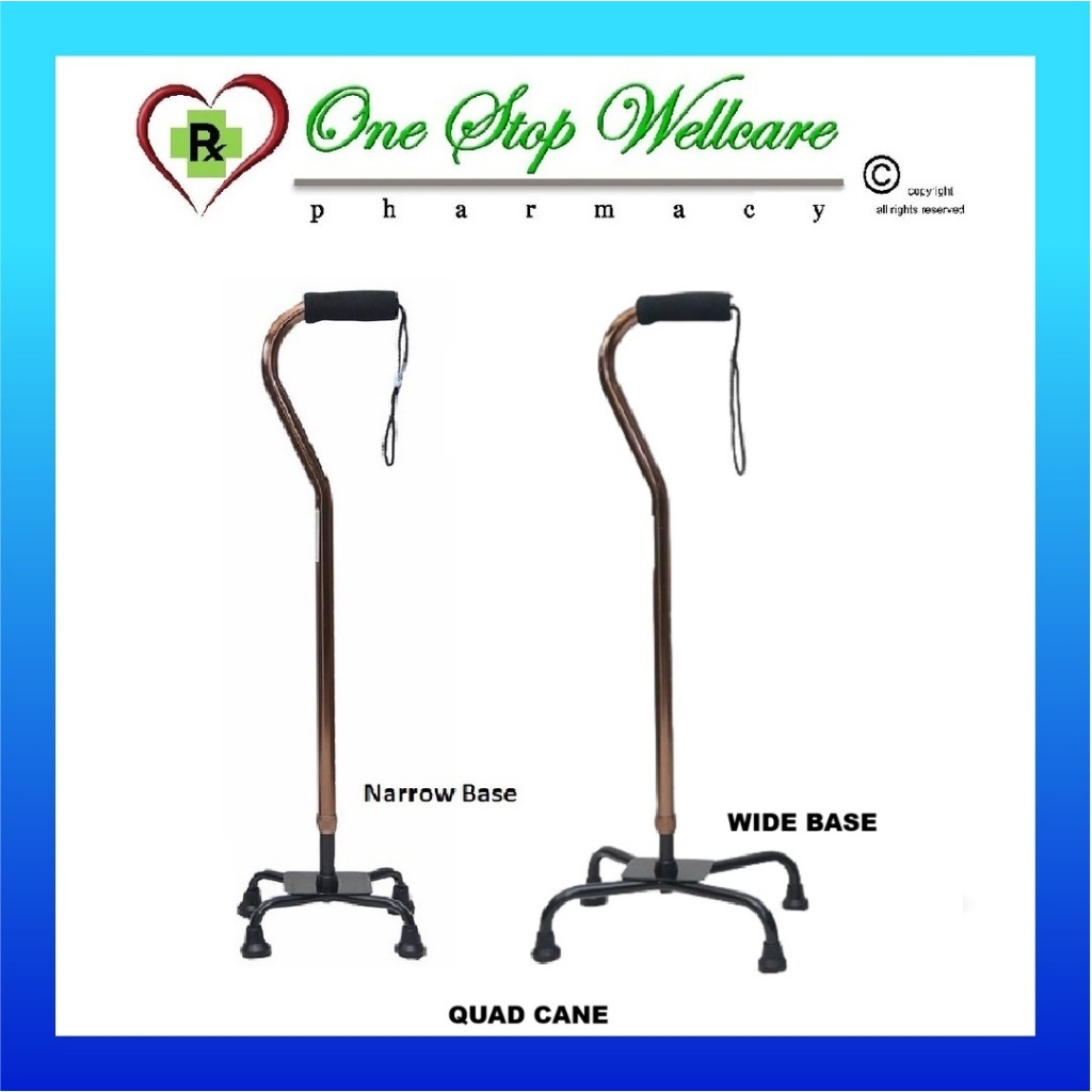 QUAD CANE 934 (NARROW BASE) / QUAD CANE 931 (WIDE BASE) | Shopee Malaysia