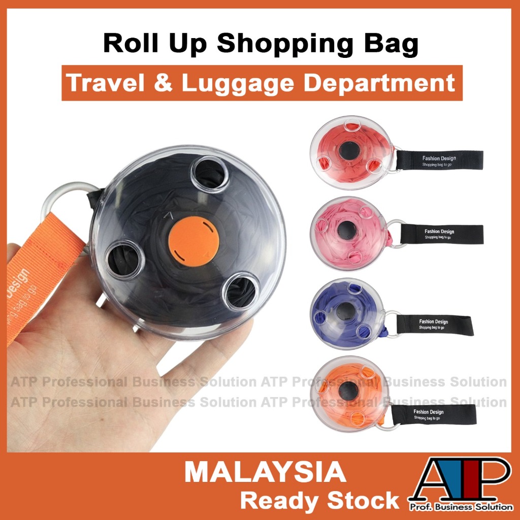 Bag👜 Roll Up Shopping Bag Travel Bag Casual Bag Easy Space Saving ...