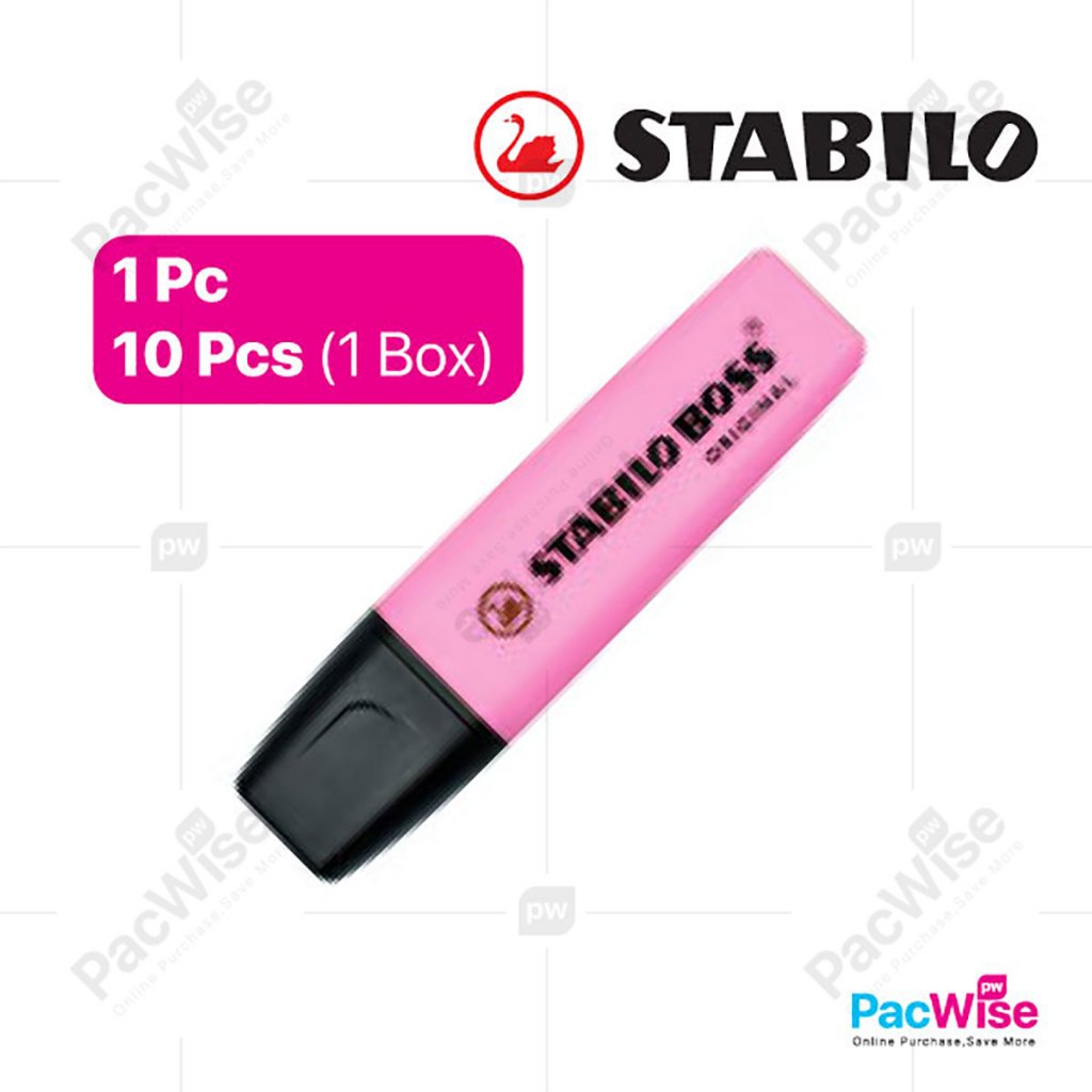 Stabilo Highlighter Pen – Boss Original / Swing Cool / Artline 660 Penanda / Writing Pen (1 Pc ...