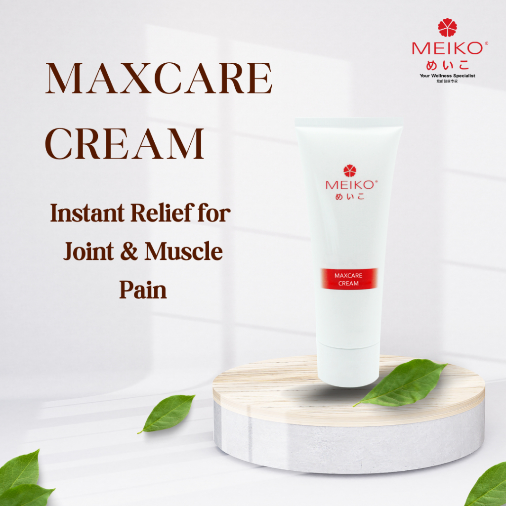 MEIKO Maxcare Cream Instant Relief Joint, Muscle, Relaxing & Knee Pain ...