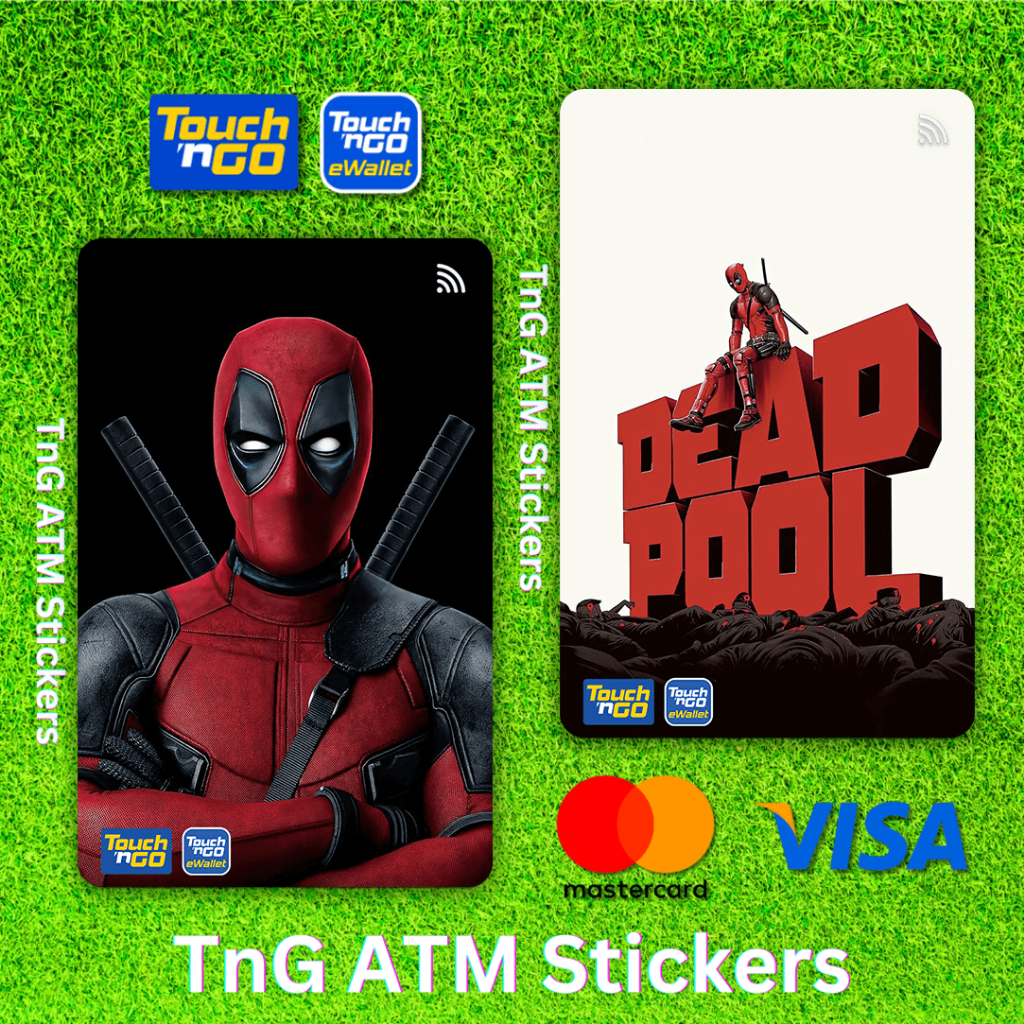 Deadpool S2 - Sticker Card Touch n Go TnG ATM Card Skincard Cover ...