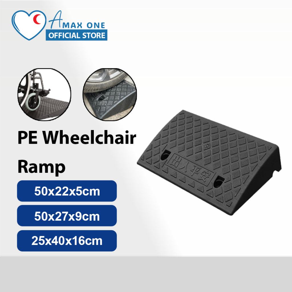 Portable Lightweight PE Plastic Heavy Duty Threshold Ramp (Car, Truck ...