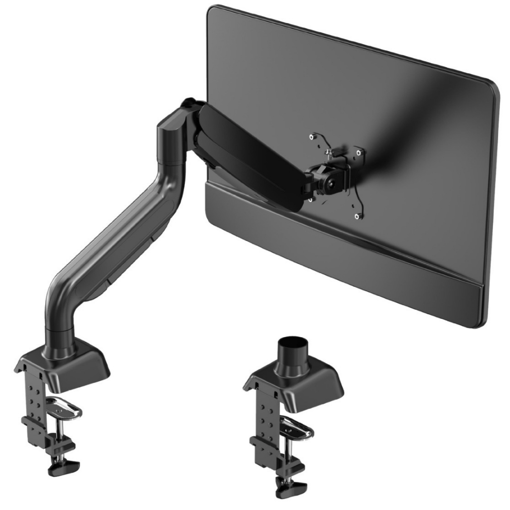 Monitor Stand Mount Arm 360° Degree Rotation 5-Axis Cold Rolled Steel ...