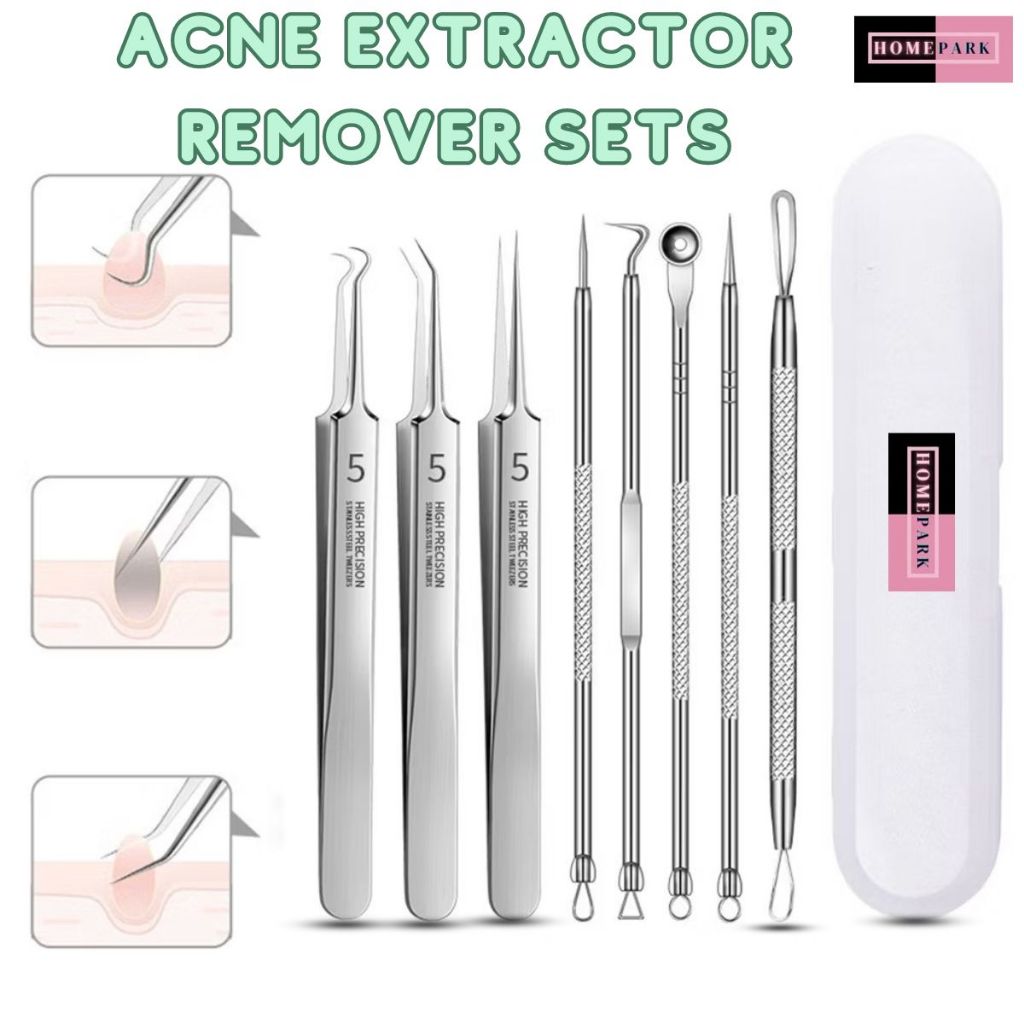 [MALAYSIA READY STOCK] Home Park Pimple Kit Set Besi Picit Jerawat Acne ...