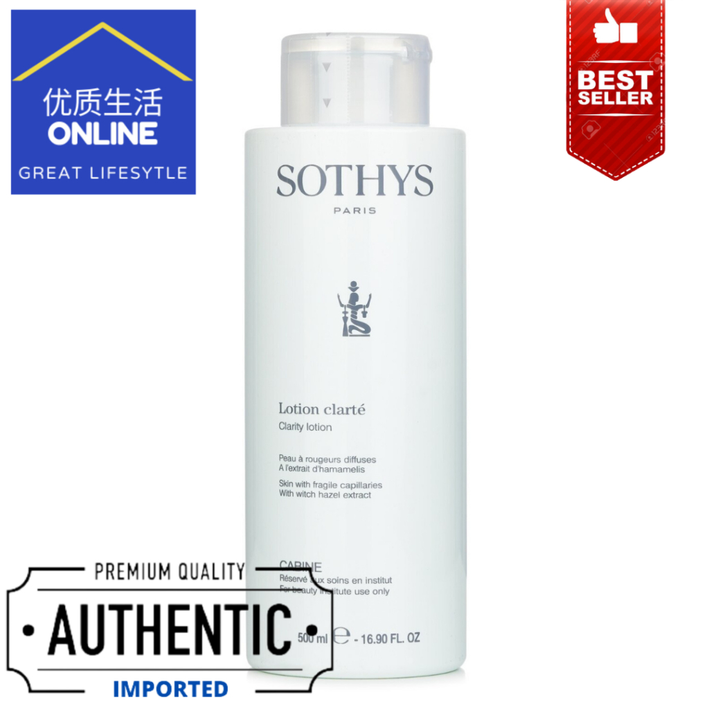 [Fresh Imported] Sothys Clarity Lotion 500ml - For Skin With Fragile ...