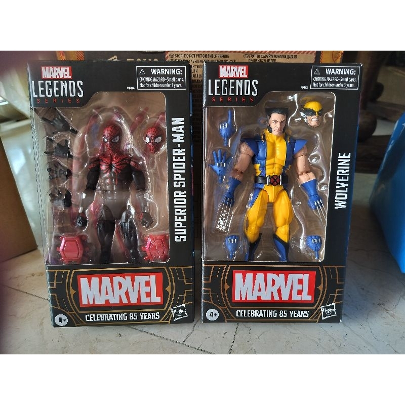 Marvel Legends 85 Years Wolverine + Superior Spider-Man | Shopee Malaysia