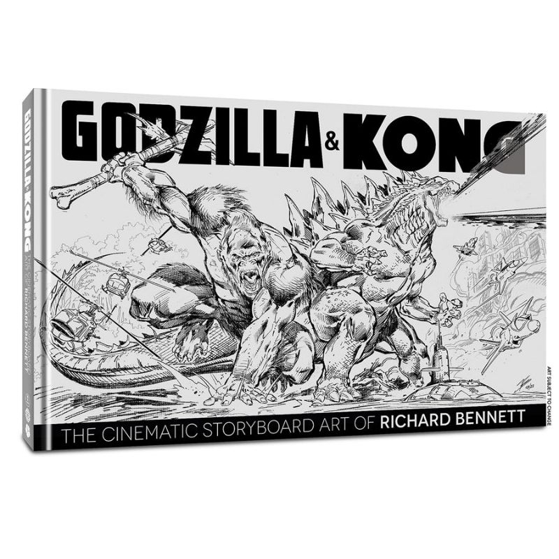 Godzilla & Kong: The Cinematic Storyboard Art of Richard Bennett ...