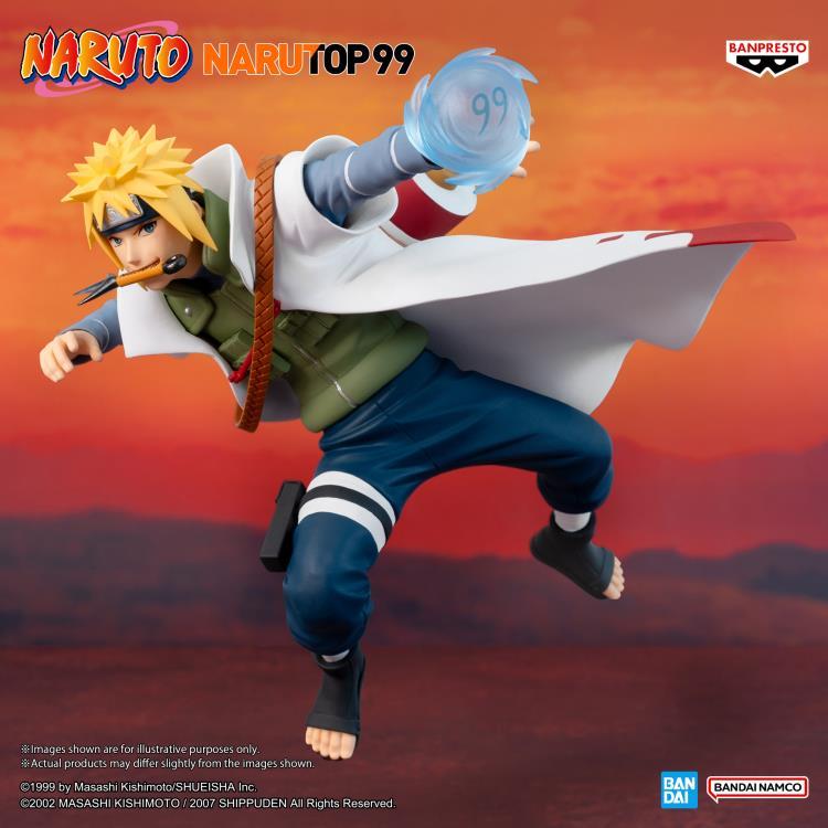 Japan Banpresto Naruto Shippuden Narutop99 Minato Namikaze figure B1233 ...