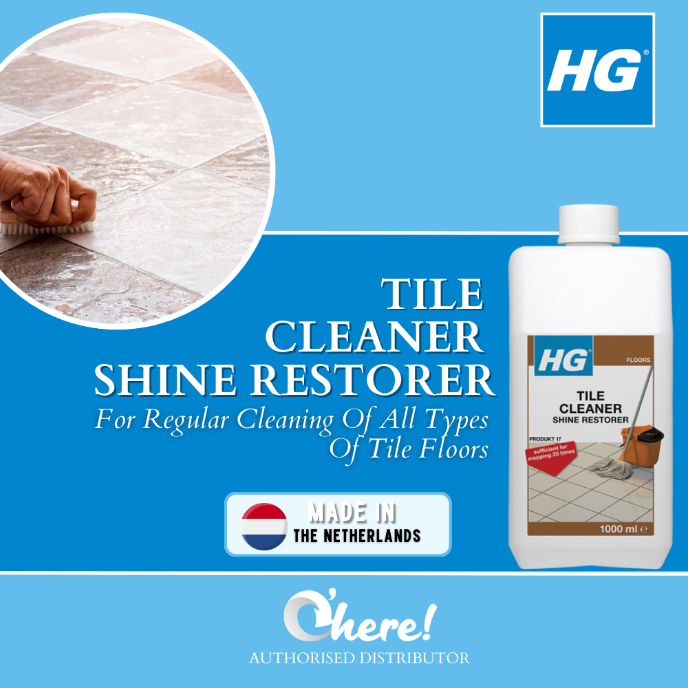 HG Tile Cleaner Shine Restorer 1000ml | Shopee Malaysia