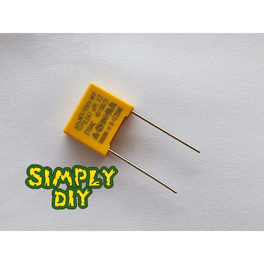 1pcs 275V X2 Pitch 10mm 0.047uF 47nF 473 Safety Capacitor 47-nF 0.047 ...