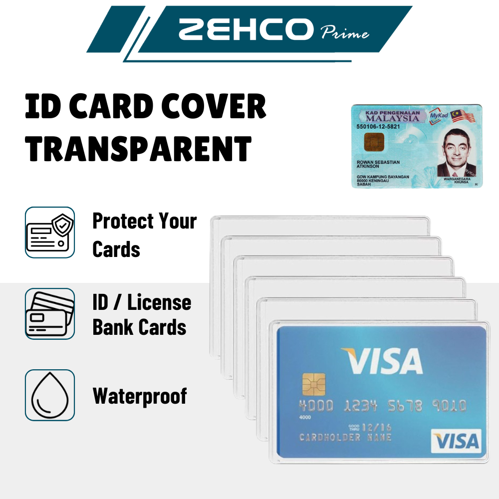 1pcs Card Holder Transparent Card Holder Bank Card Cover License Card ...