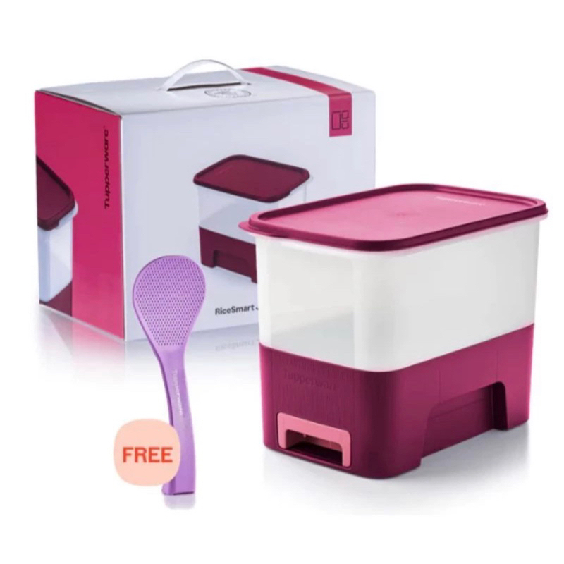 😍TUPPERWARE RICE SMART -5 KG (1) FREE STANDING SPOON (1) PCS 😍 | Shopee ...