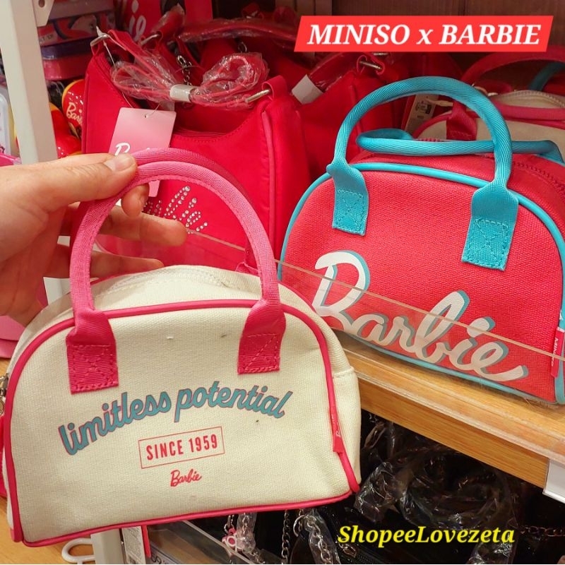 💯🇲🇾 𝐑𝐄𝐀𝐃𝐘𝐒𝐓𝐎𝐂𝐊 🩷 𝘽𝘼𝙍𝘽𝙄𝙀 𝙓 𝙈𝙄𝙉𝙄𝙎𝙊 𝙈𝘼𝙇𝘼𝙔𝙎𝙄𝘼 BARBIE HAND-CARRY BOWLER BAG ...