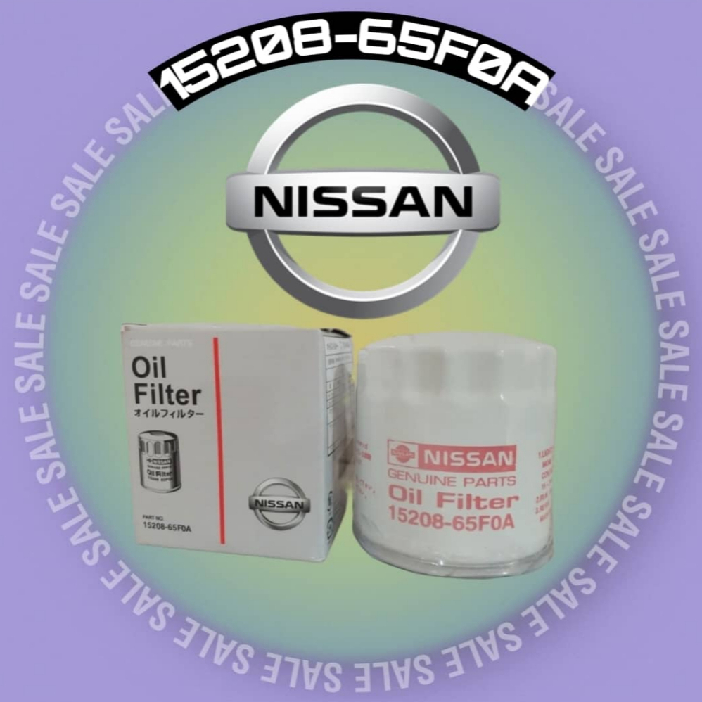 Original Nissan Oil Filter(15208-65F0A) FOR NISSAN LIVINA,LATIO,SENTRA ...