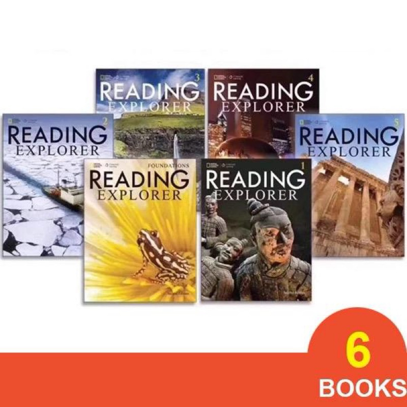 [Ready Stock] National Geographic Reading Explorer Second Edition (6 ...