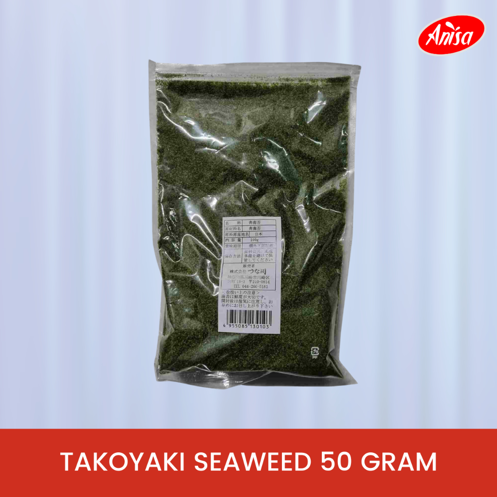 [50G, 100G,200G] SEAWEED POWDER FLAKES AONORI KO | Untuk Takoyaki ...