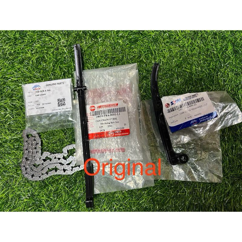 SYM TIMING CHAIN 94L + TIMING GUIDE SYM VF3i 185 | Shopee Malaysia