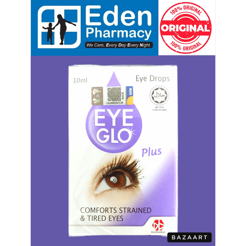Eye Glo Plus Eye Drops ( 10ml ) | Shopee Malaysia