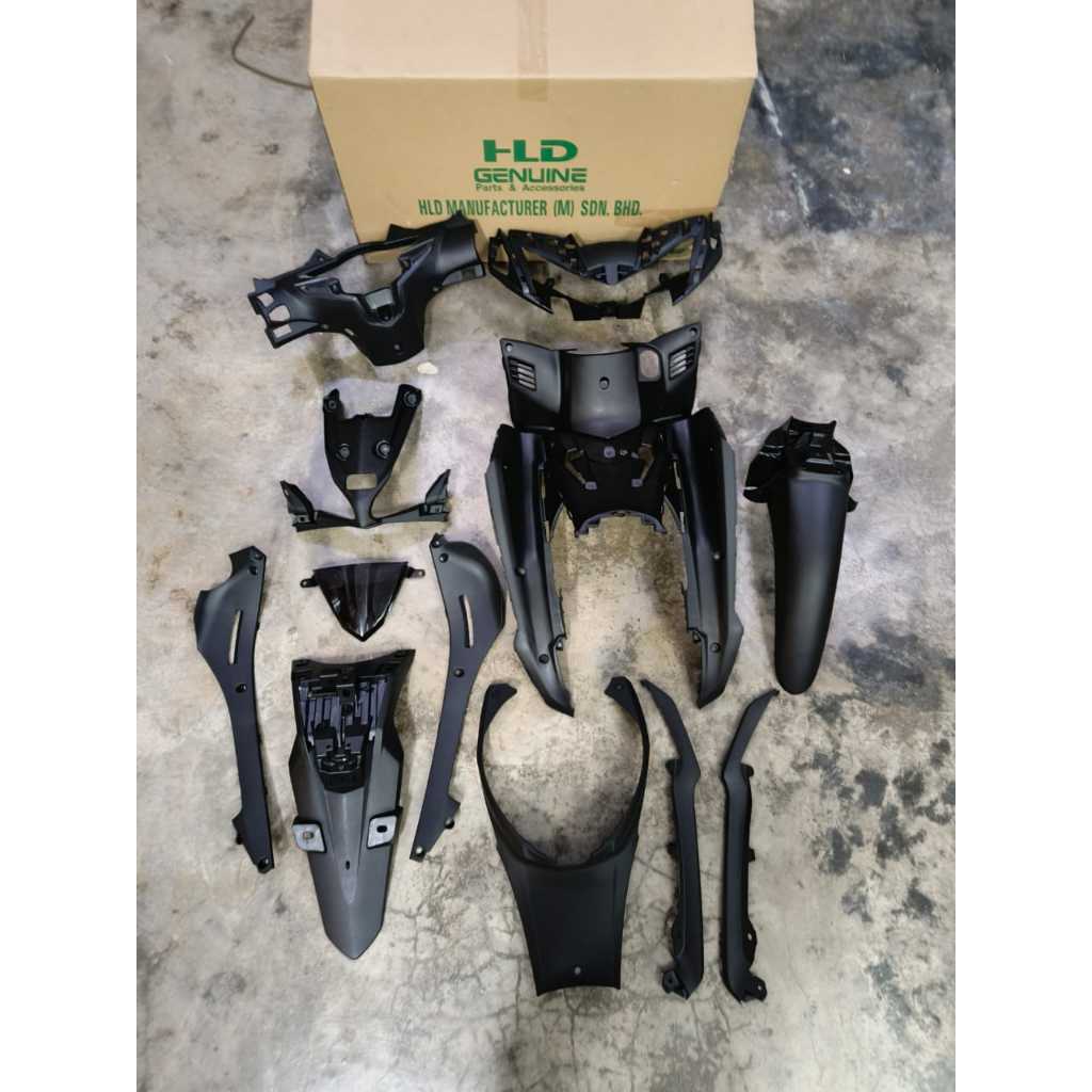 DASH 110 V2 HONDA INNER BODY COVER SET NON COLOUR PARTS HLD DASH 110 V2 ...