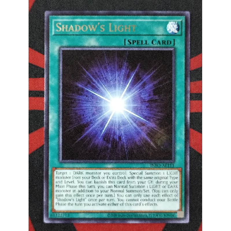 YUGIOH KONAMI INFO-AE111 Shadow's Light (Rare) | Shopee Malaysia
