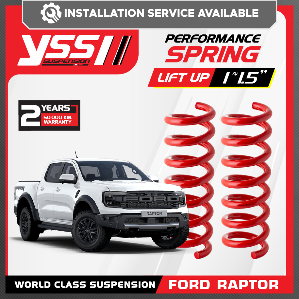 [Installation Provided] [Spring] Ford Ranger Raptor YSS Suspension Ford Ranger Raptor Coil ...