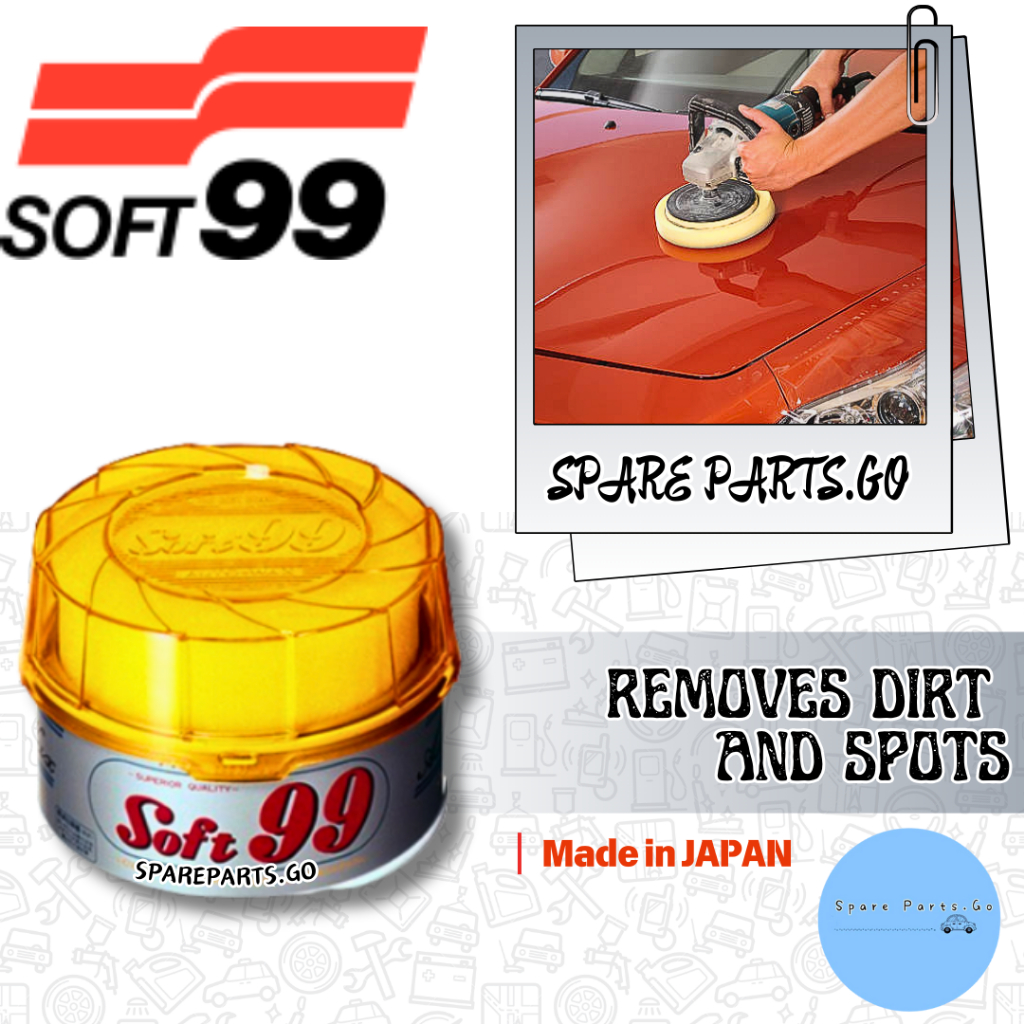 🔥[Ready Stock现货]🔥 Soft99 Auto Wax (280g) 💯Original | Shopee Malaysia