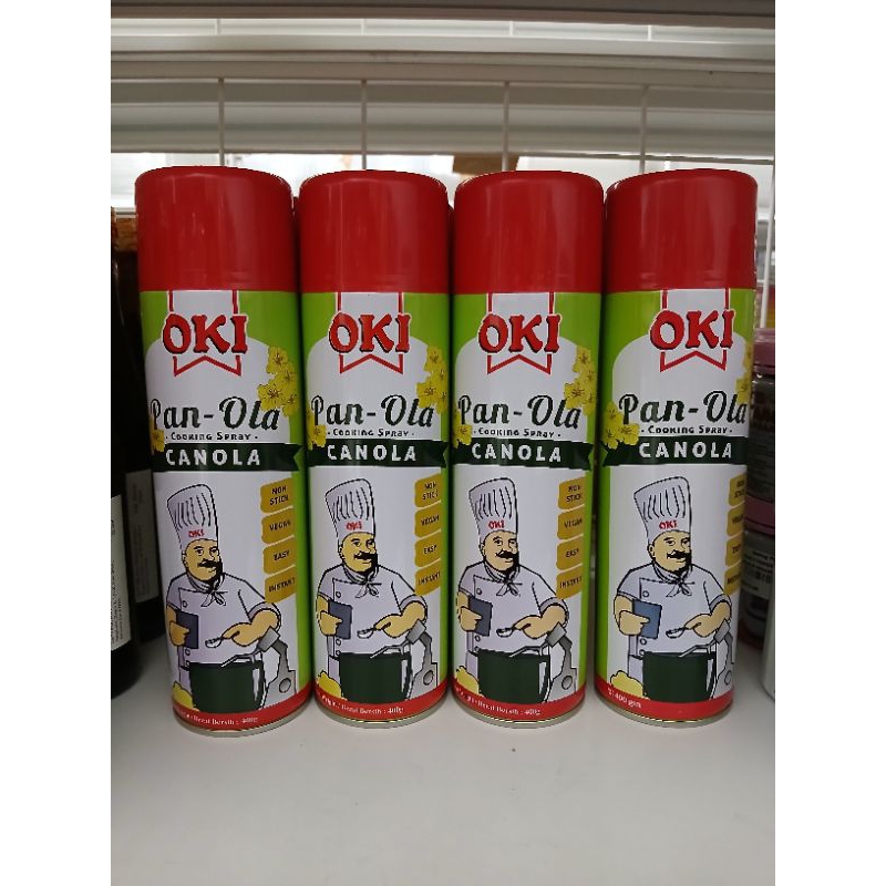 OKI PAN-OLA CANOLA COOKING SPRAY | 400G | Shopee Malaysia
