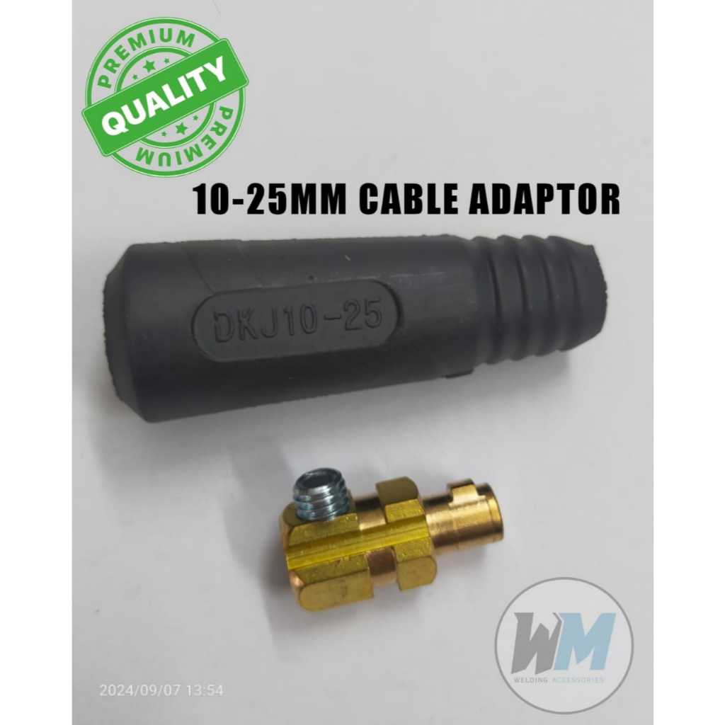 HDB MMA / MIG / TIG Welding Cable Connector Dinse Plug Adaptor Welding ...