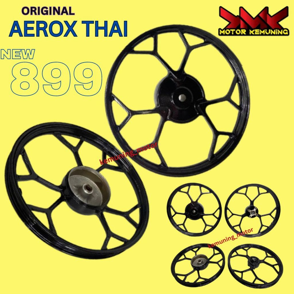 SPORT RIM AEROX THAI EGO LC (20T) 1.4X17 / 1.4X17 BLACK AVANTIZ SOLARIZ ...