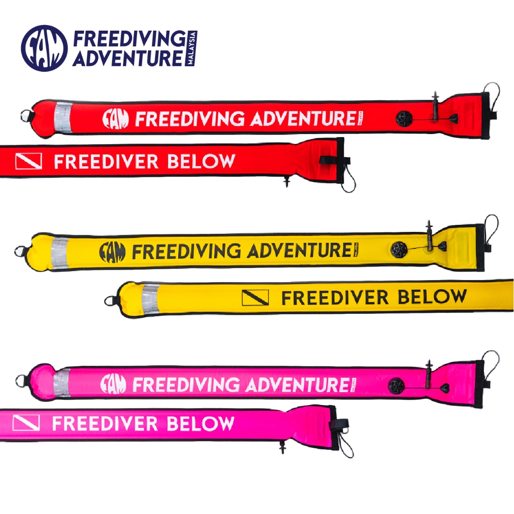 FAM 1.5m Diving Safety Surface Marker Buoy (SMB) | Shopee Malaysia