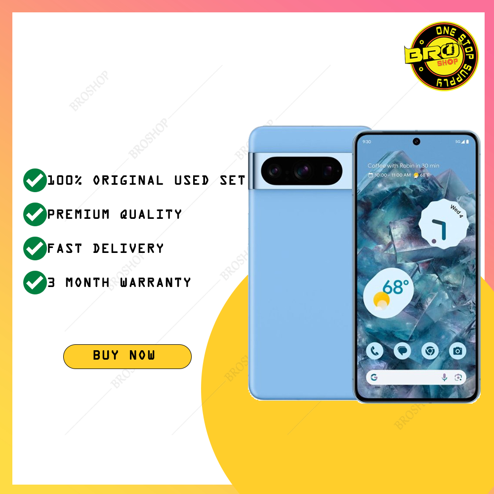 100% ORIGINAL PIXEL 8 PRO 12GB + 128GB/256GB/512GB/1TB ( 2nd Phone ...