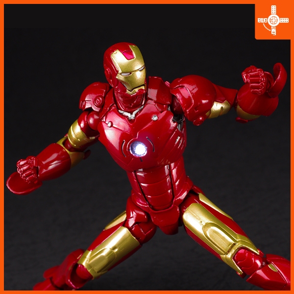 Tokusatsu Revoltech 036 Iron Man Mark. 3 | Shopee Malaysia