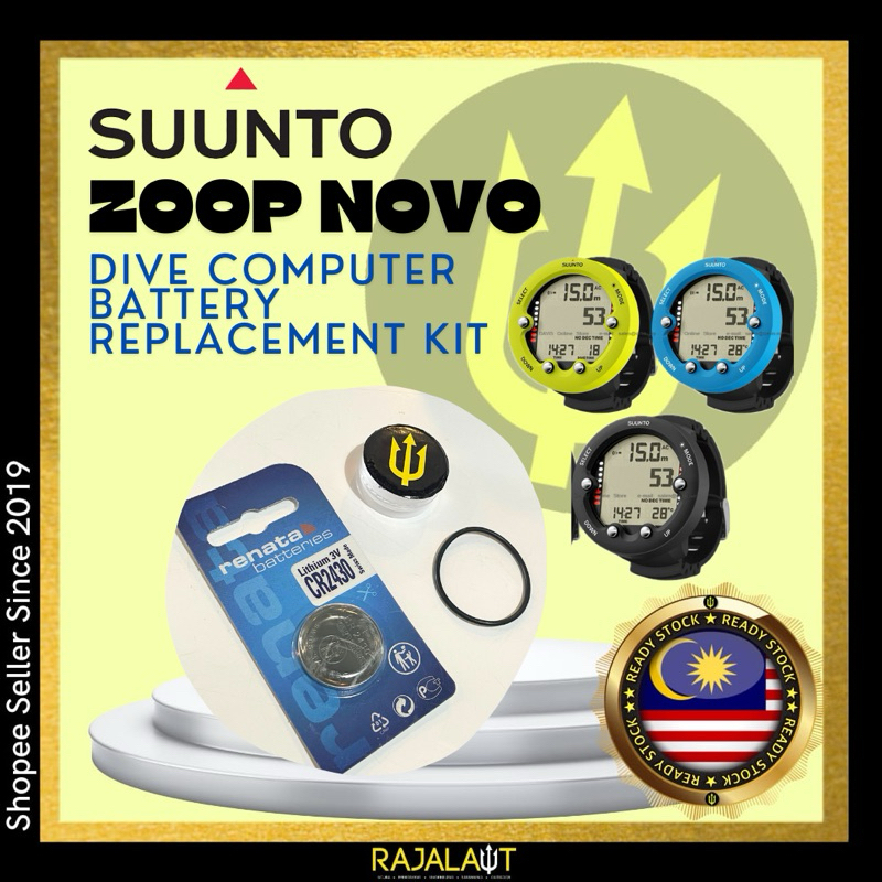 SUUNTO Zoop Novo Dive Computer Battery Replacement Kit | Shopee Malaysia