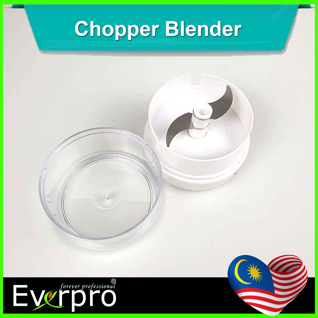 Manual Hand Chopper Blender Garlic Food Blender | Shopee Malaysia