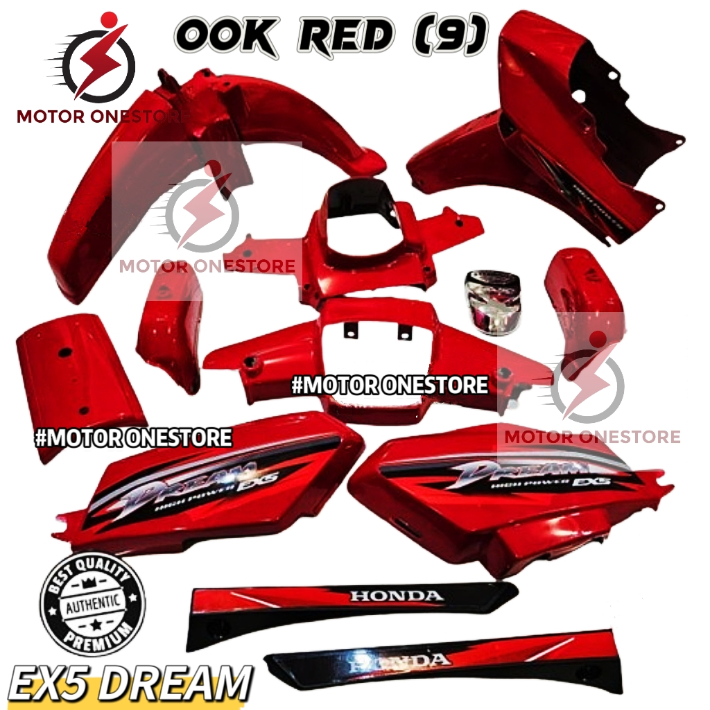 Ex5 cover set OOK Red with sticker (9) Vietnam Limited Edition Ex5 ...