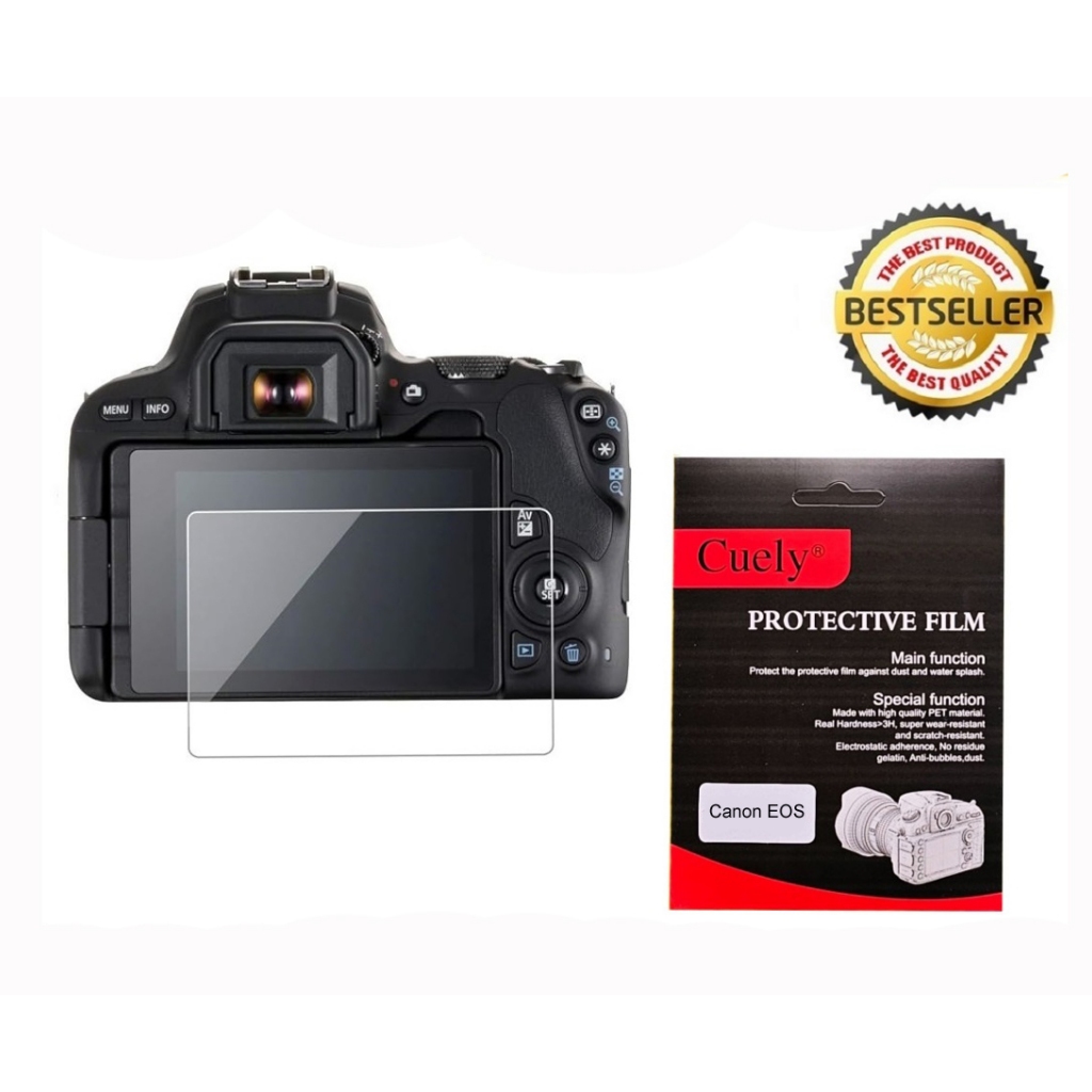 Tempered Glass DSLR Camera Mirrorless LCD Screen Guard Protector for ...
