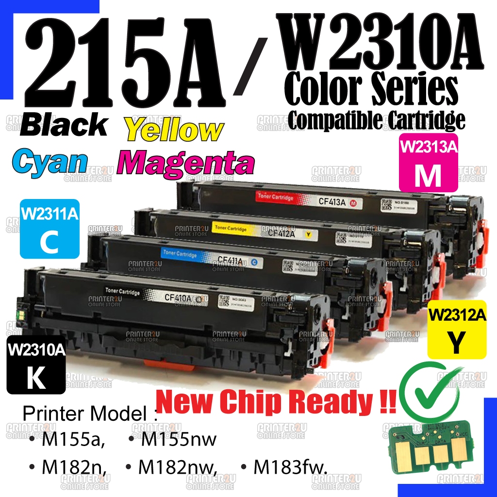 Compatible to HP 215A HP215A W2310A W2310X Toner For Color Laser Jet ...