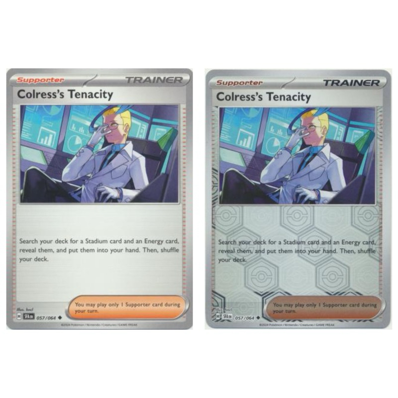 Pokemon Trainer Card - Colress’s Tenacity (057/064) - NORMAL/REVERSE ...