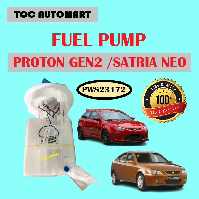BOSCH PROTON GEN2 GEN 2 /PROTON SATRIA NEO FUEL PUMP PETROL MINYAK PUM ...