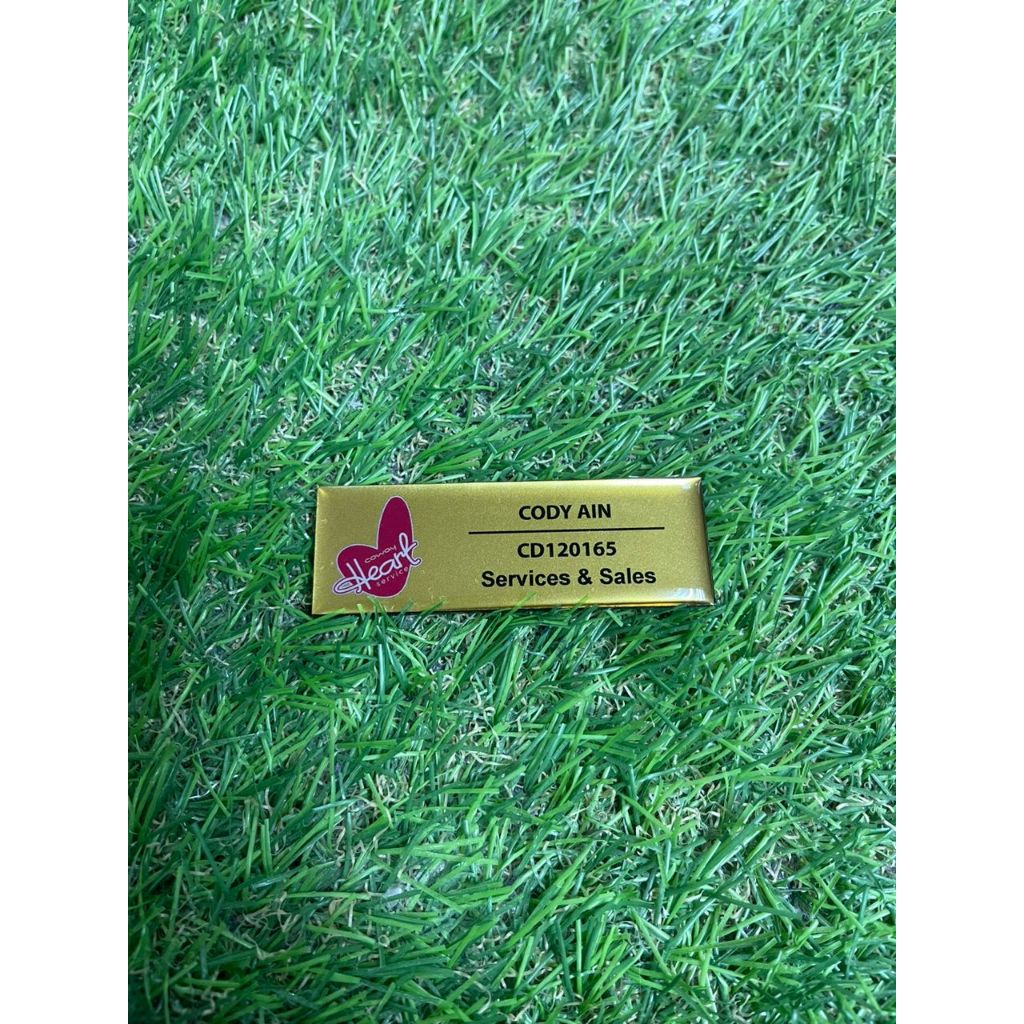 NAME TAG EPOXY COWAY | Shopee Malaysia