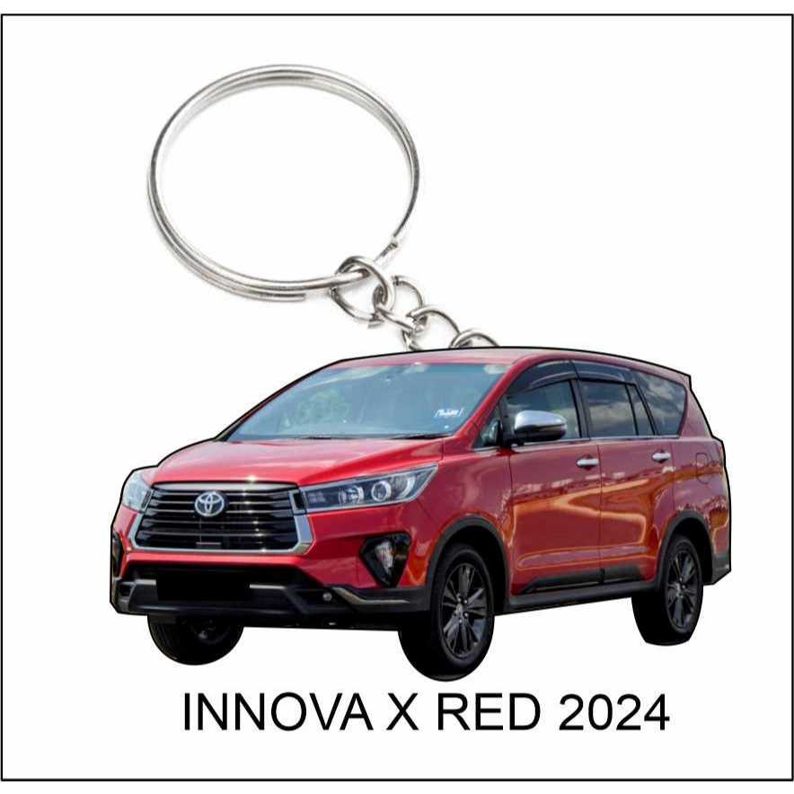 innova red innova x 2024 2d keychain | Shopee Malaysia