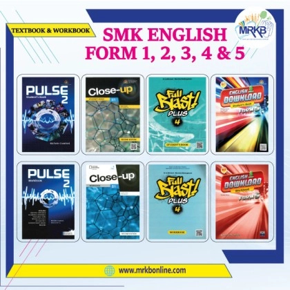 TEKS BOOK & WORKBOOK SMK ENGLISH FORM 1,2,3,4,&5 | Shopee Malaysia