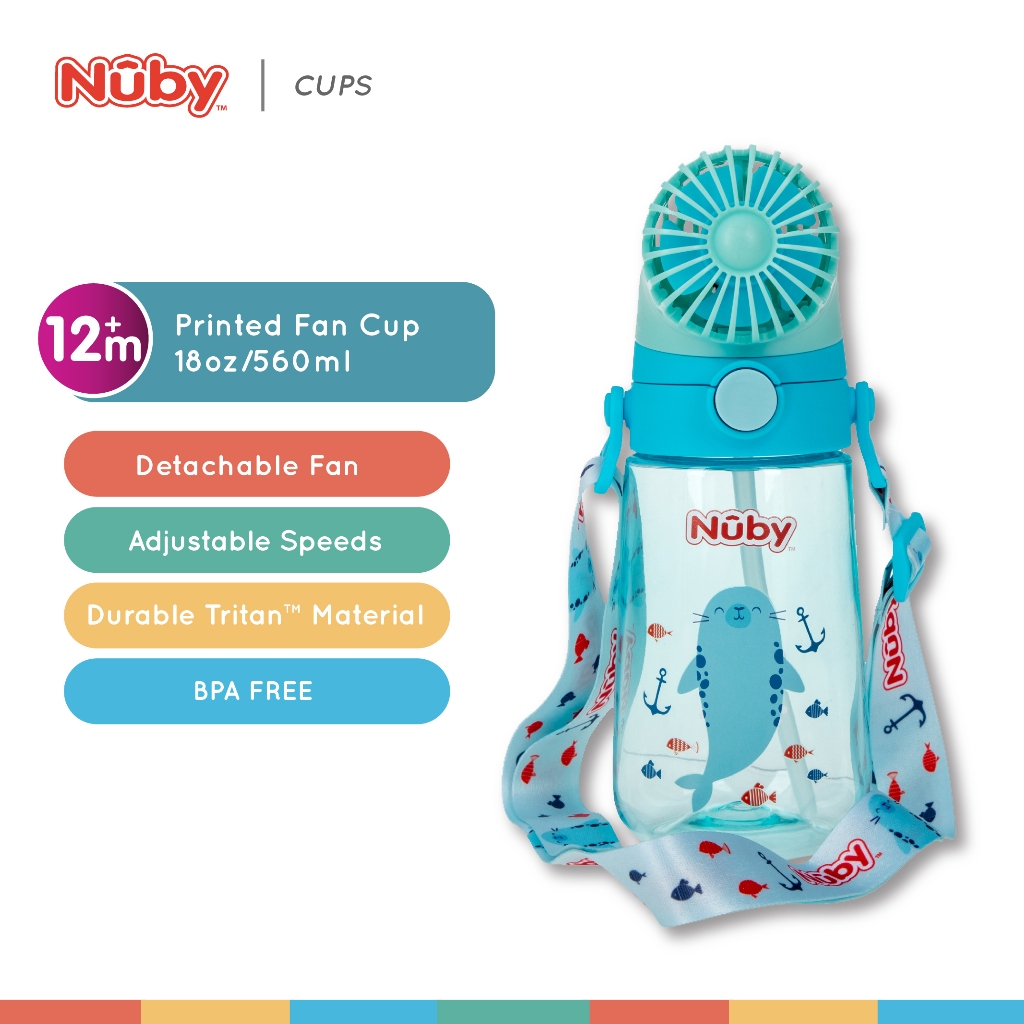 Nuby Fan Cup NB10747 (18oz / 560ml) | Shopee Malaysia