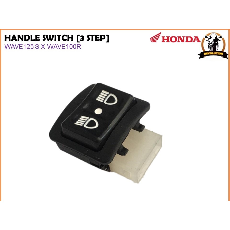 Handle Switch Head lamp On Off Lampu Suis Button Dash 110 V1/Wave125 ...