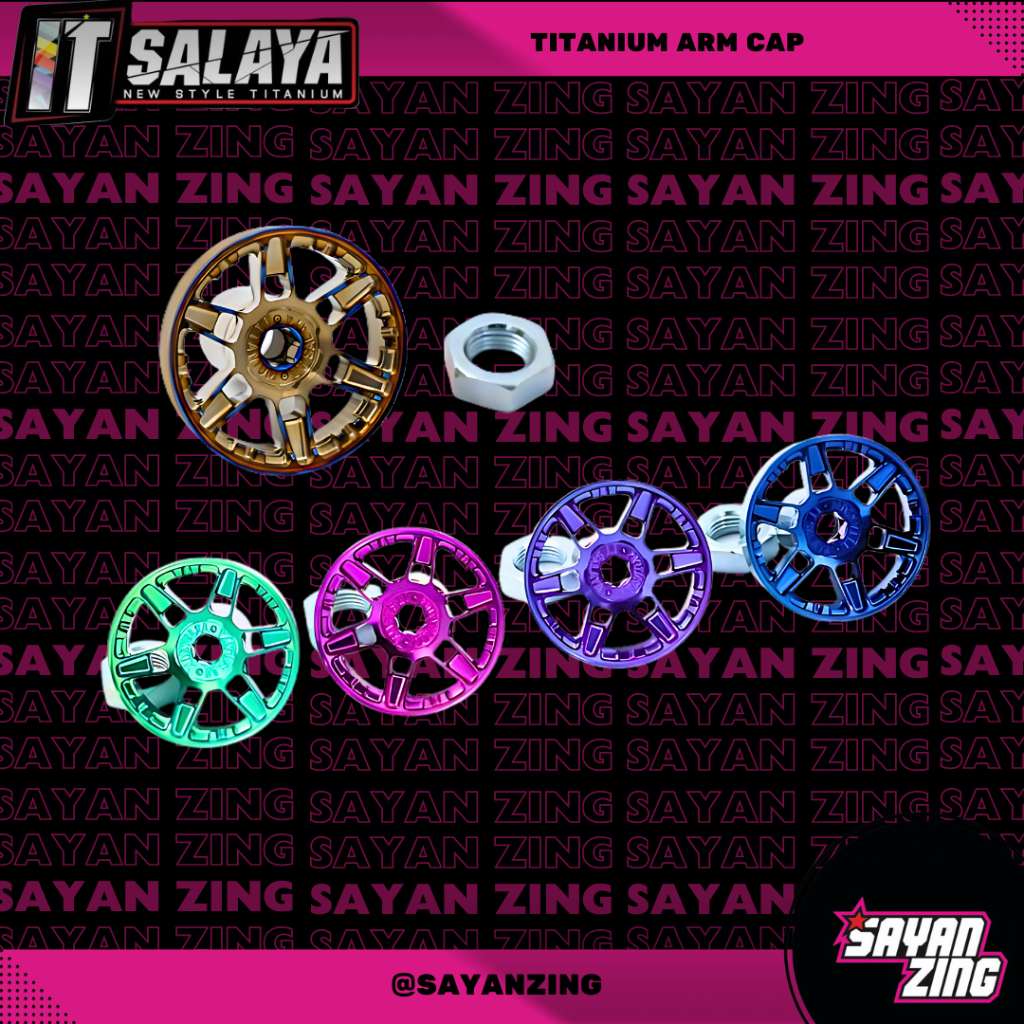 ITSALAYA TITANIUM ARM CAP XMAX | Shopee Malaysia