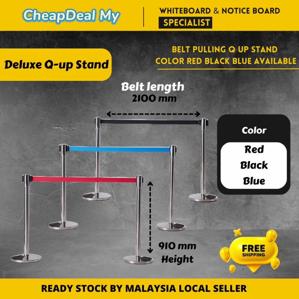 Cheap Deal Deluxe Q up stand / Q up stand | Shopee Malaysia