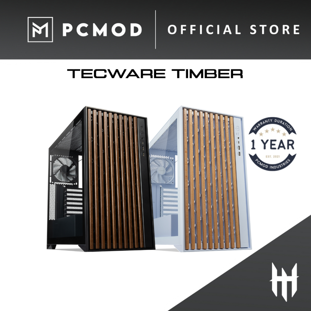 Tecware Timber | High Airflow ATX TG Computer Casing | PCMOD | Shopee ...