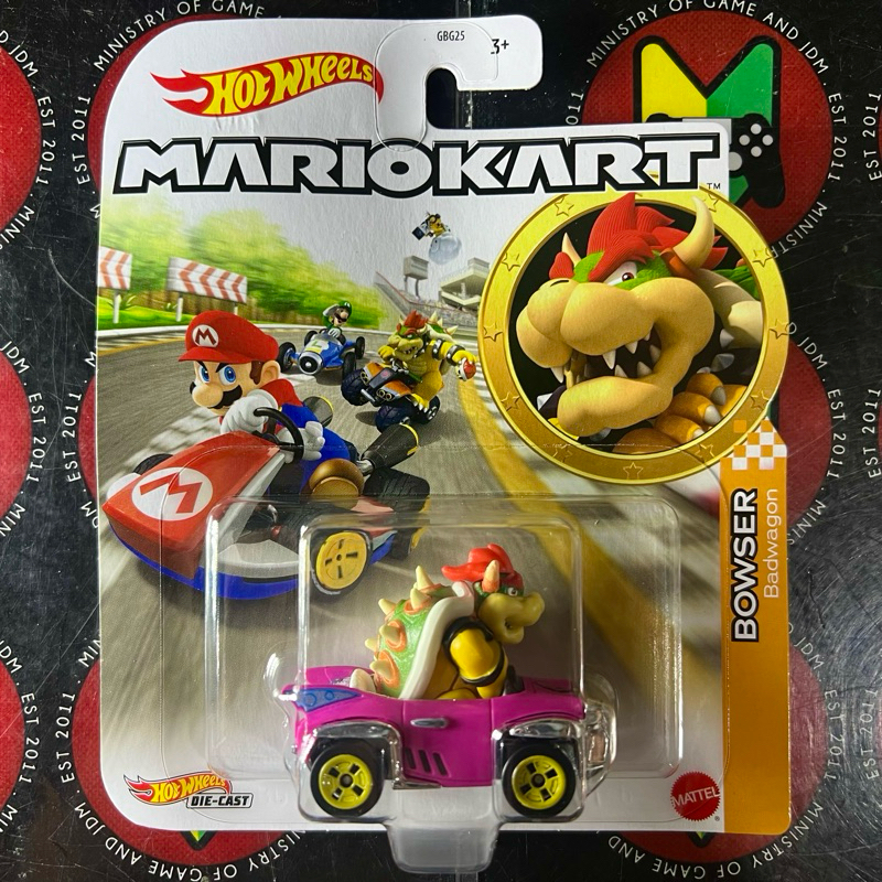 Hot Wheels Mario Kart Bowser Badwagon | Shopee Malaysia
