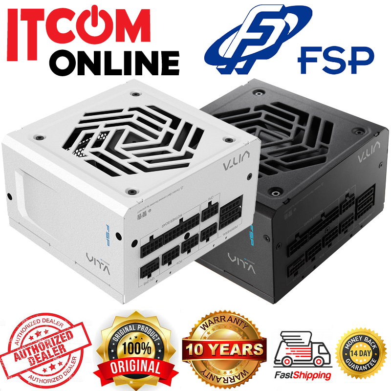FSP VITA GM 750W 850W 1000W 80PLUS GOLD ATX3.1 PCIE 5.1 MODULAR POWER ...